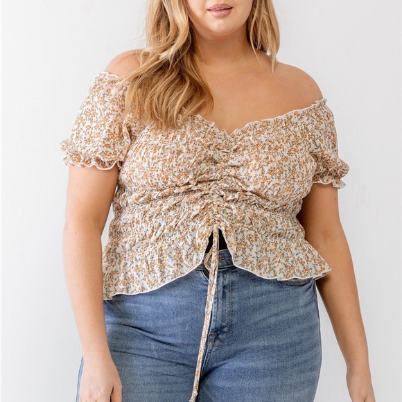 Tops | Plus Size Off Shoulder Blouse | Poshmark